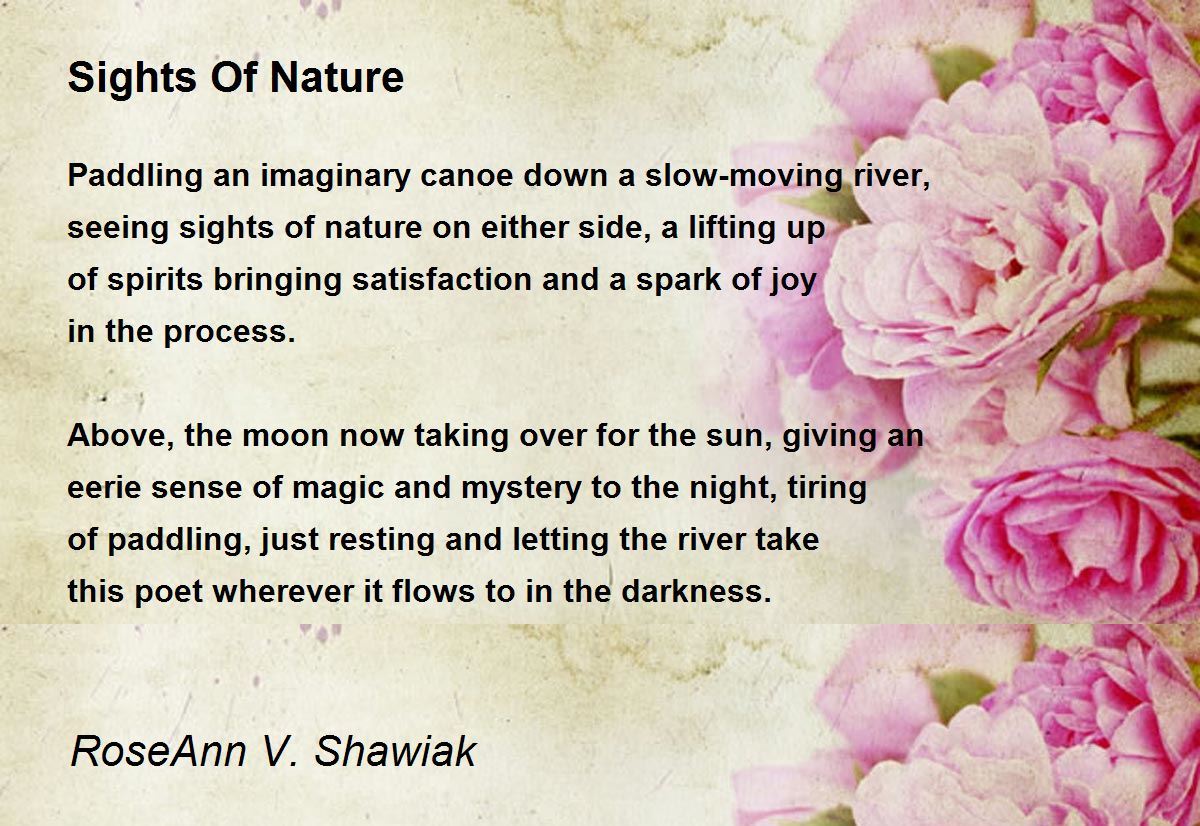 Imagery Poems About Nature