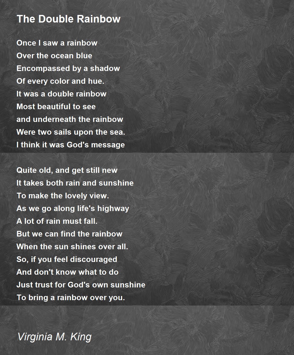 Poem On Rainbow | Sitedoct.org