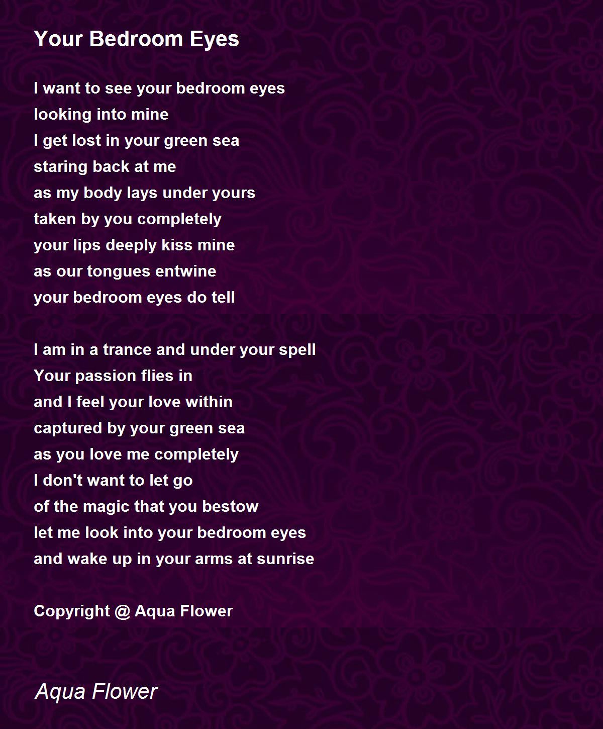 A Single Woman S Bedroom Poem at Darcy Bromley blog