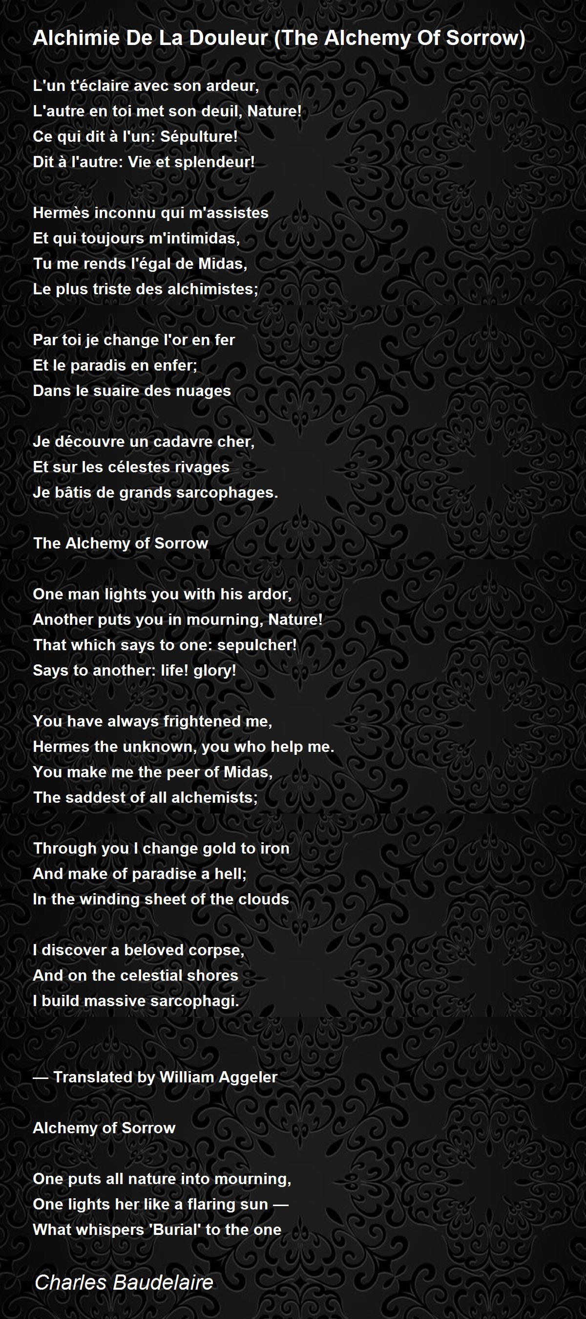 alchimie de la douleur analyse - DrBeckmann