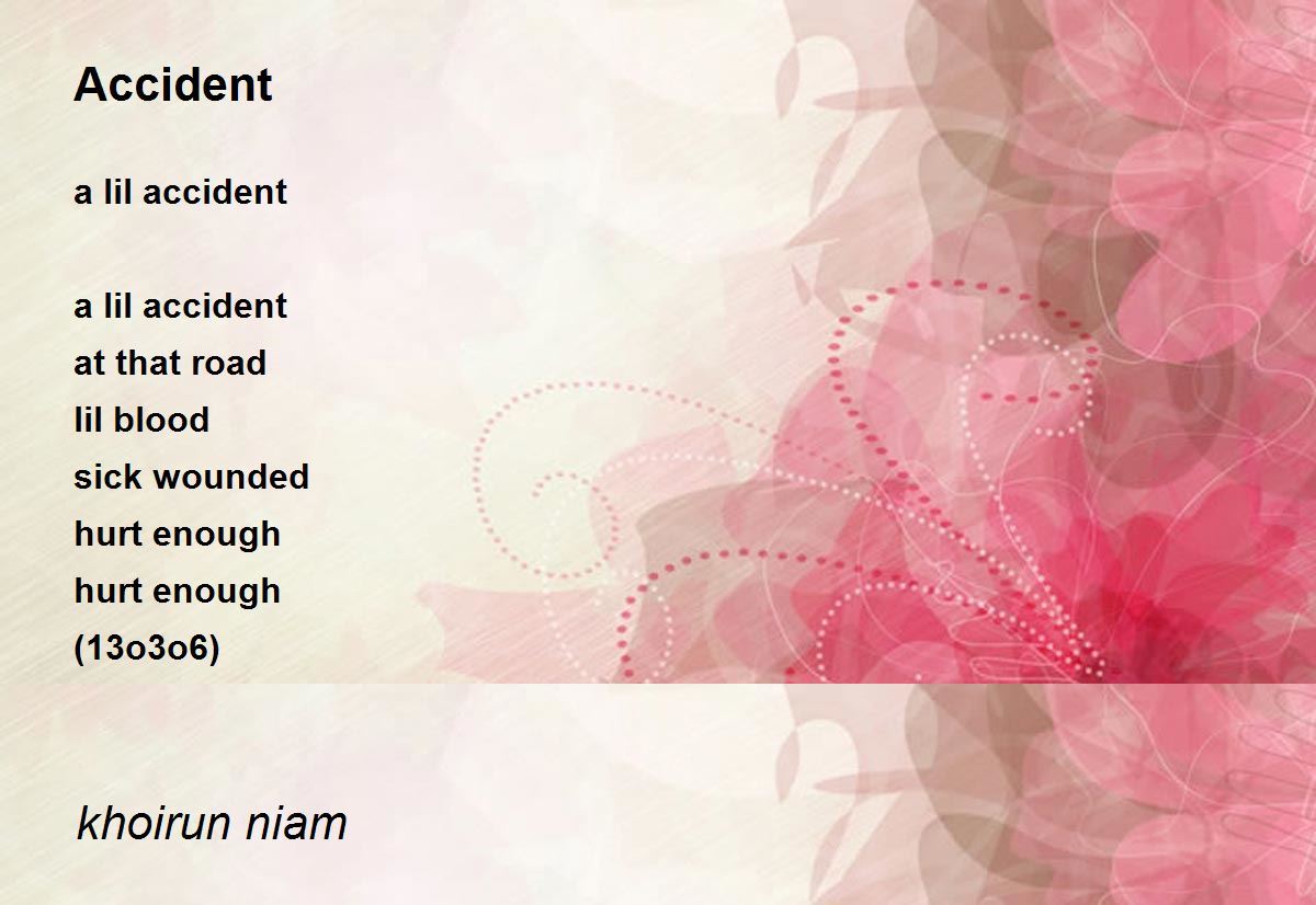 Things That Rhyme With Accident