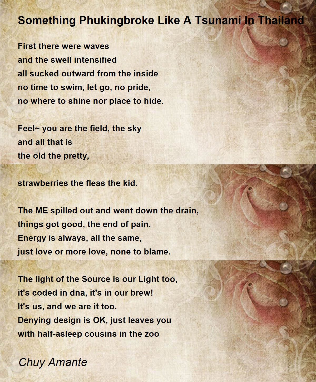 Thailand Tsunami Quotes