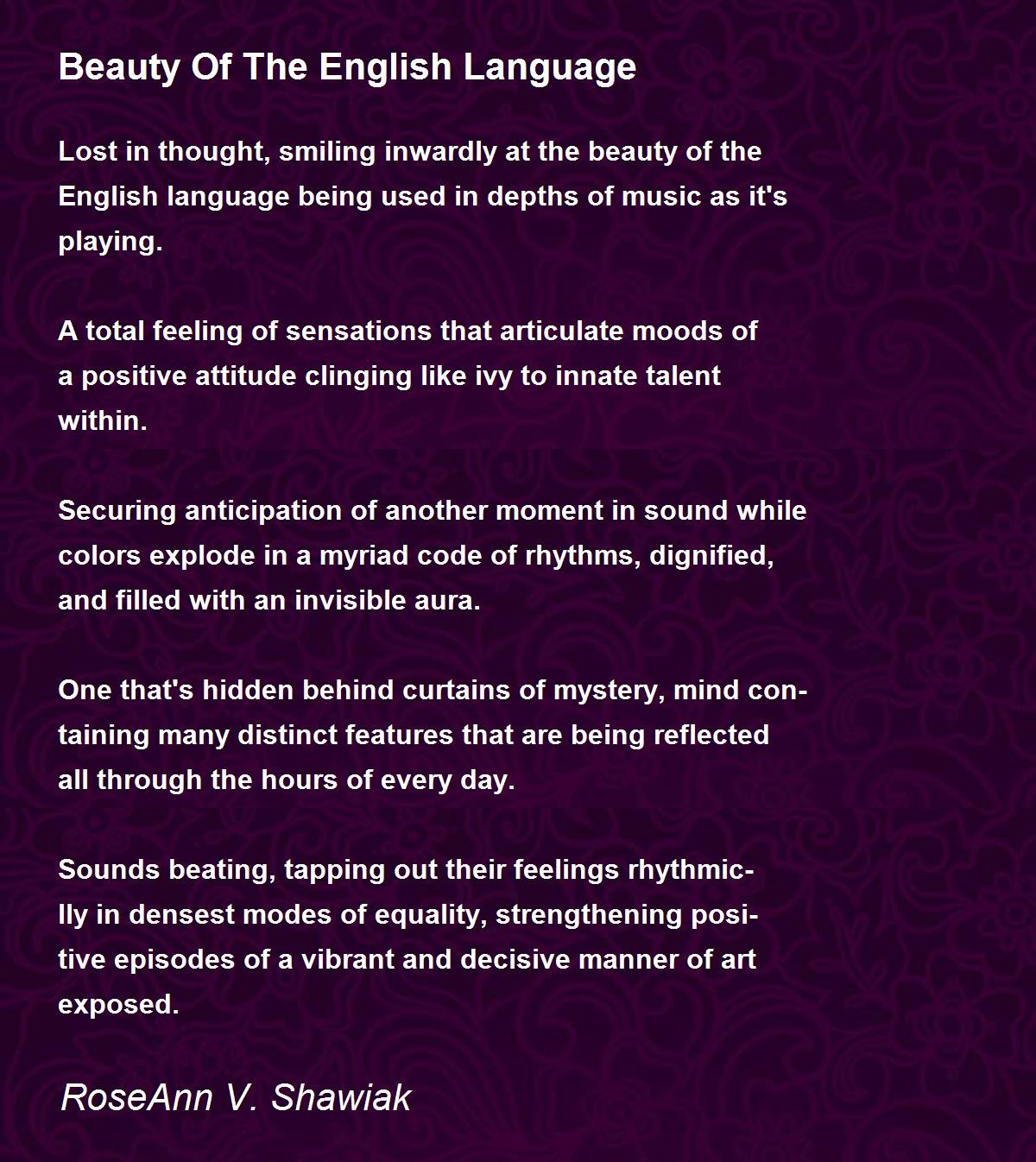 5 Poets On The Most Beautiful Word In The English Language