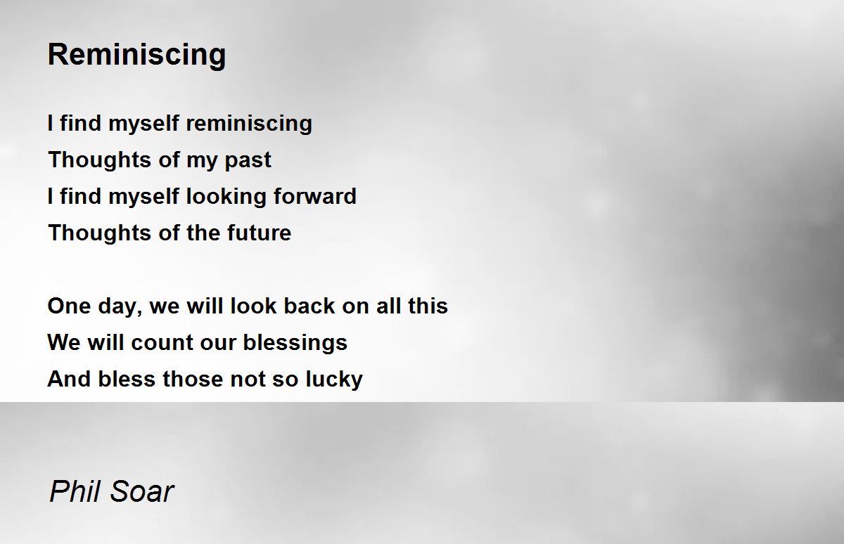 Reminiscing School Quotes