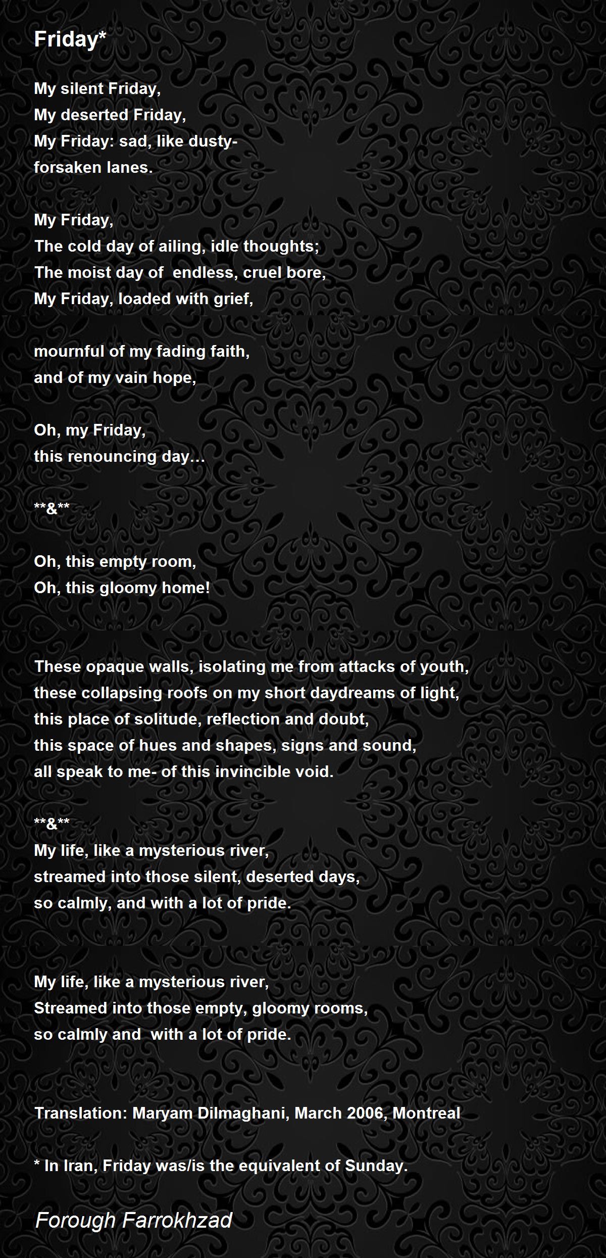 Forough Farrokhzad Quotes