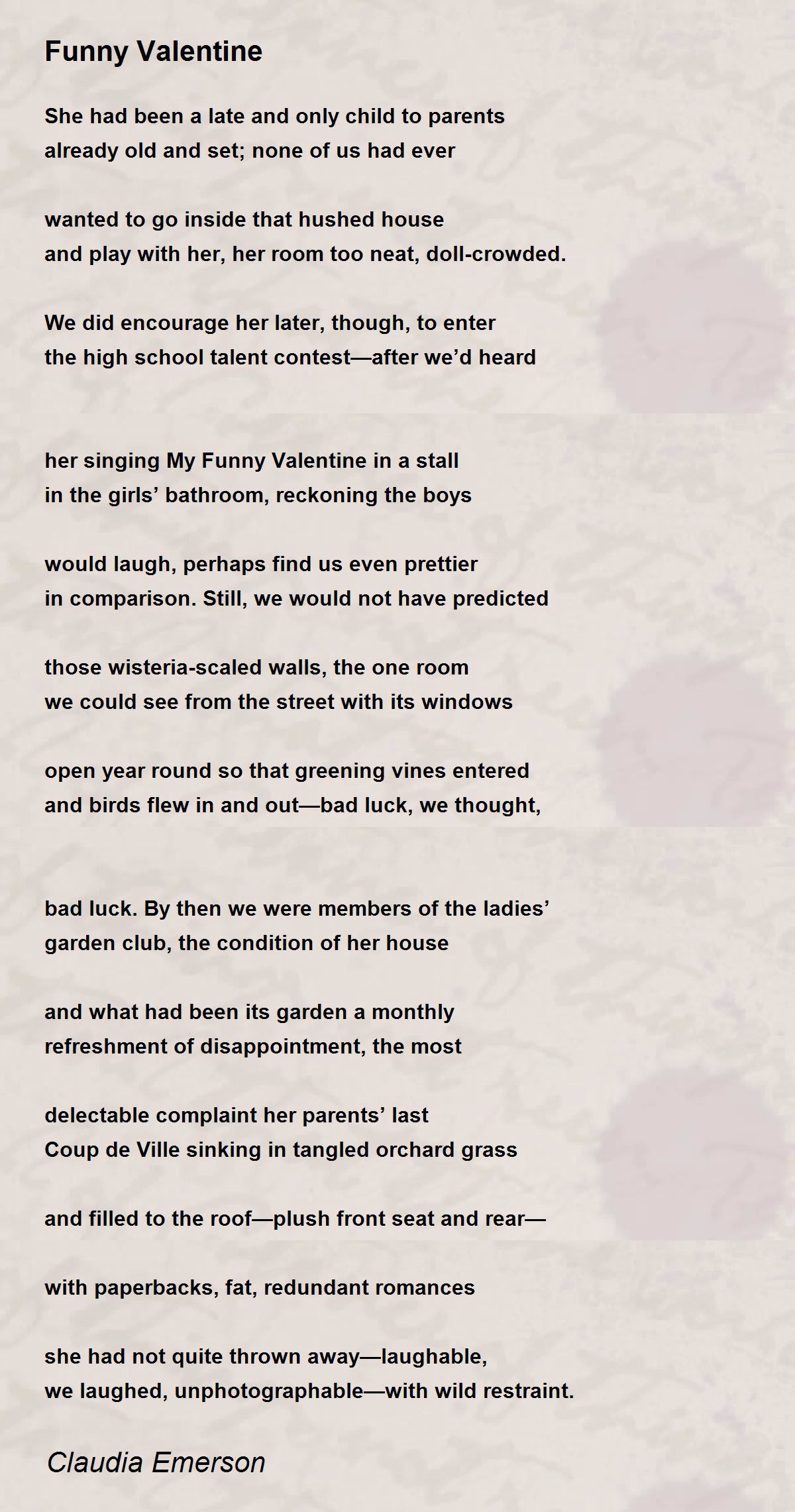 Short Funny Valentines Poem