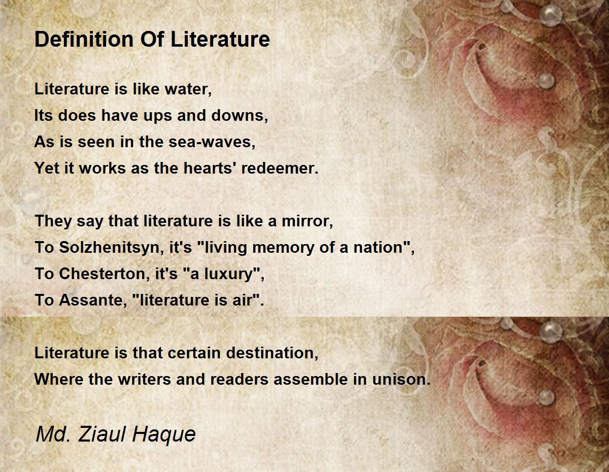 Literature Definition Quotes