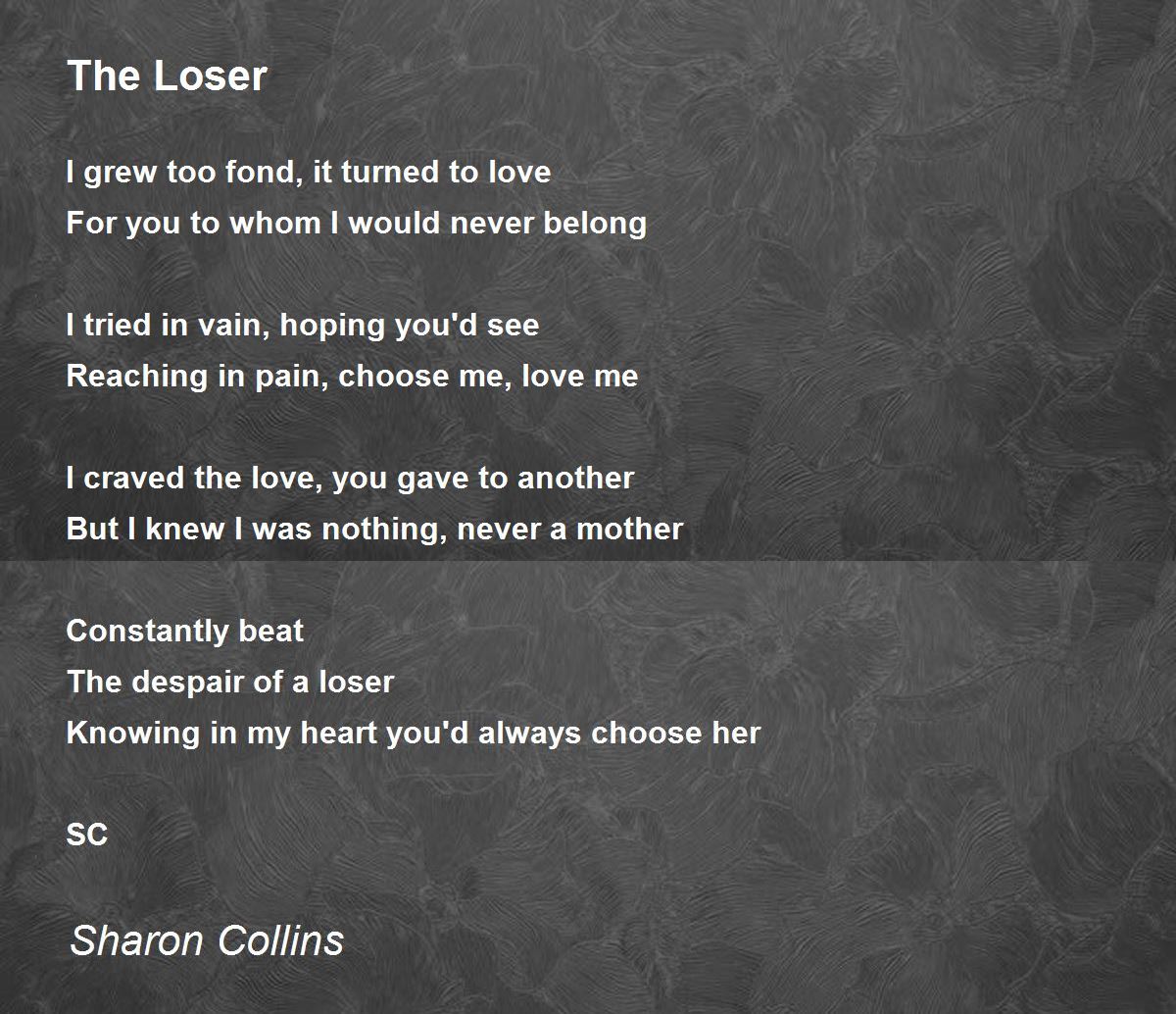 Loser Poems Quotes