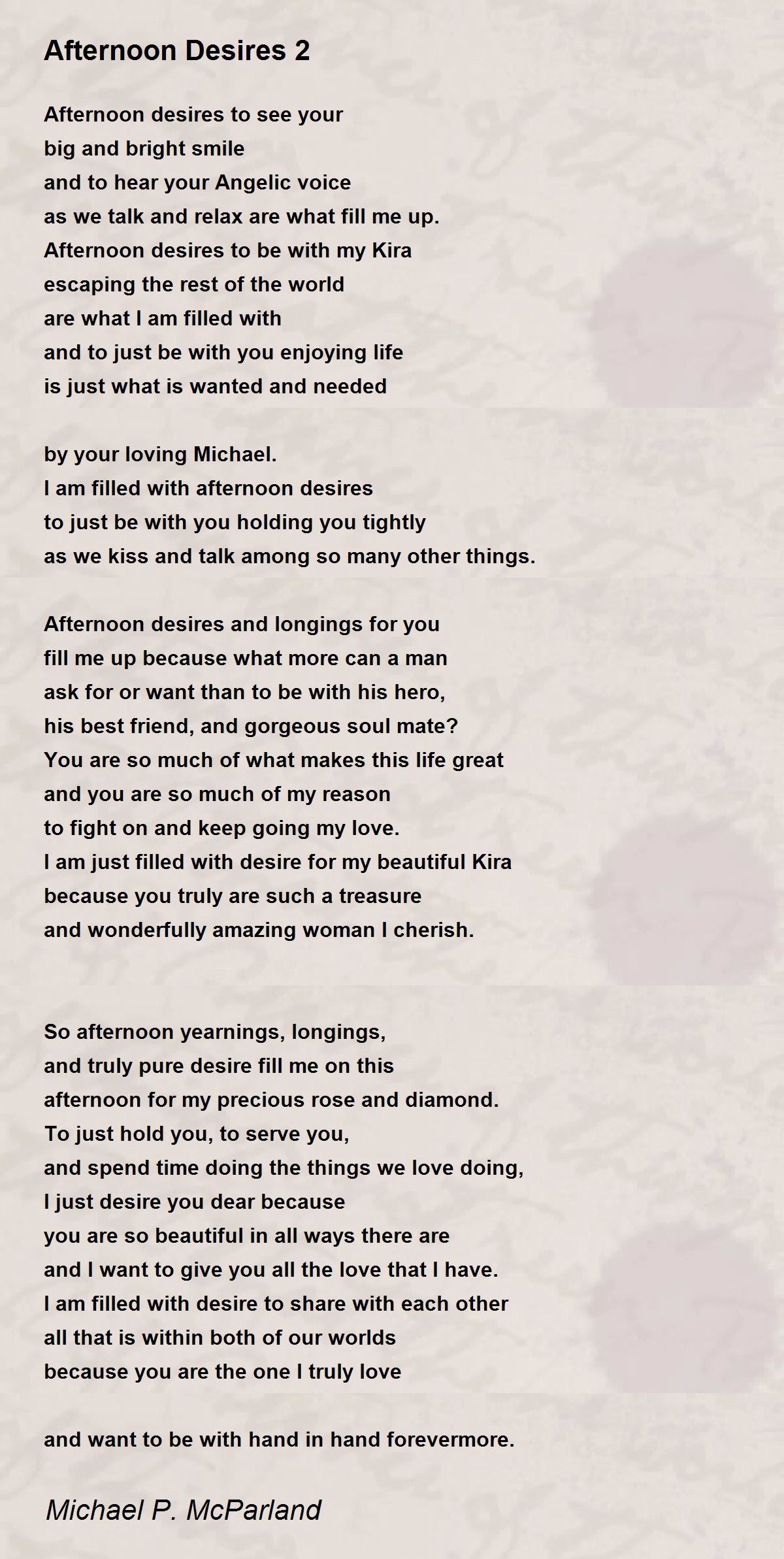 Manifest Your Desires Poem