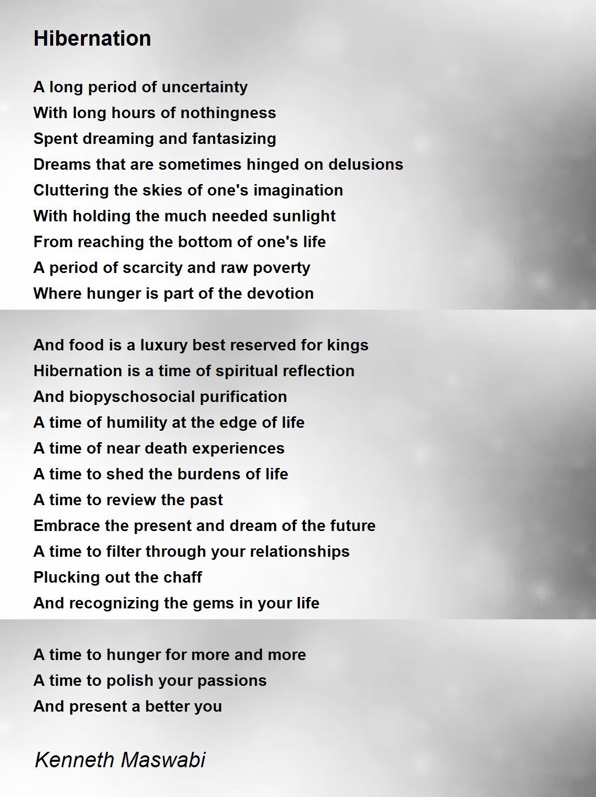 Hibernation Quotes