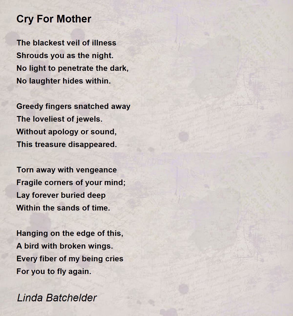 Crying Mother Quotes