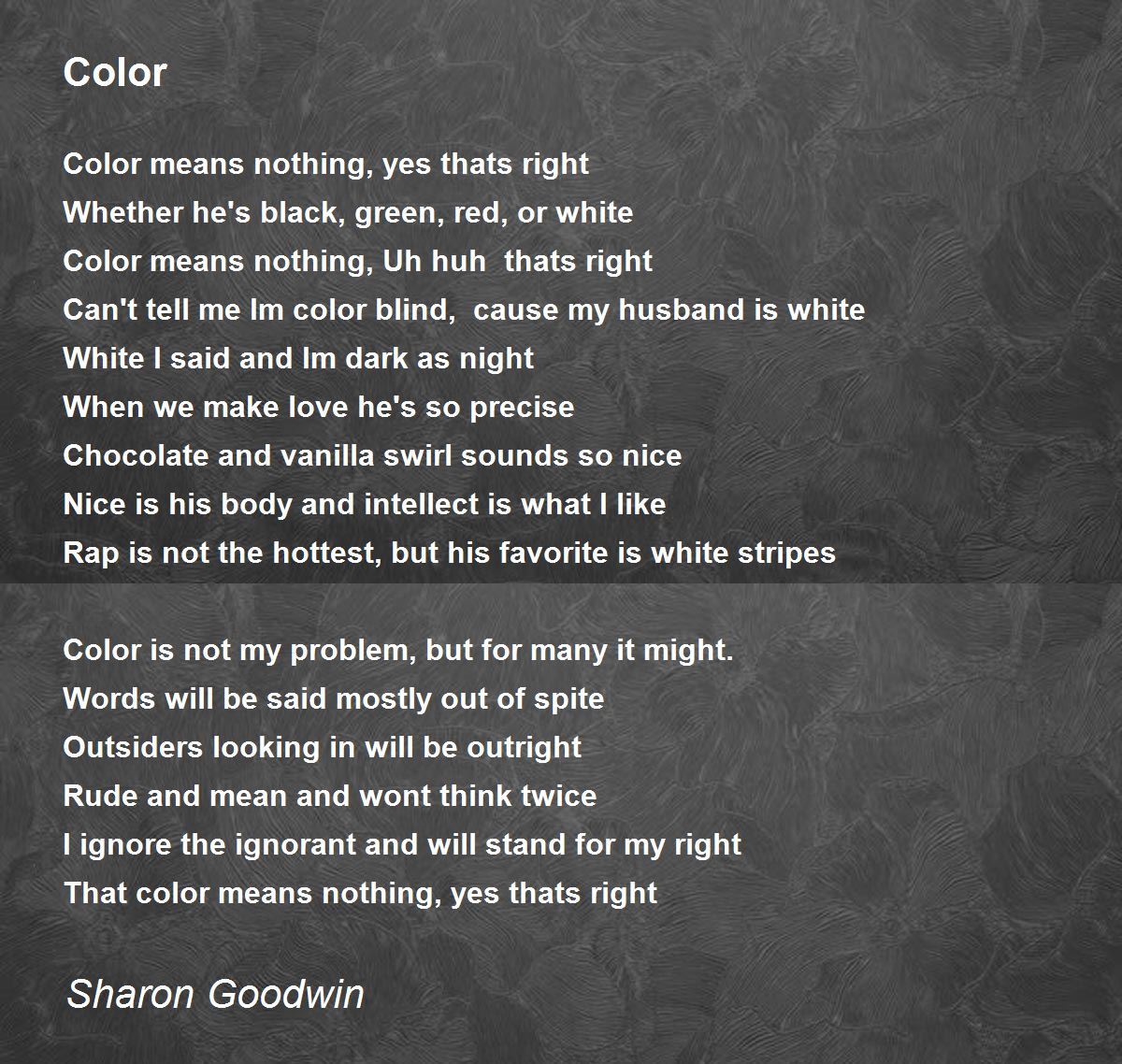 Color Poem
