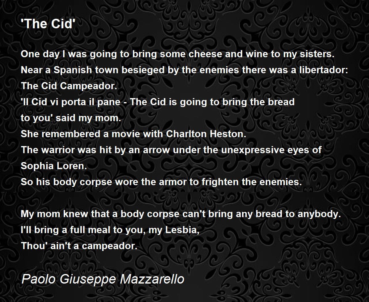 Le Cid Important Quotes Medieval and Renaissance History