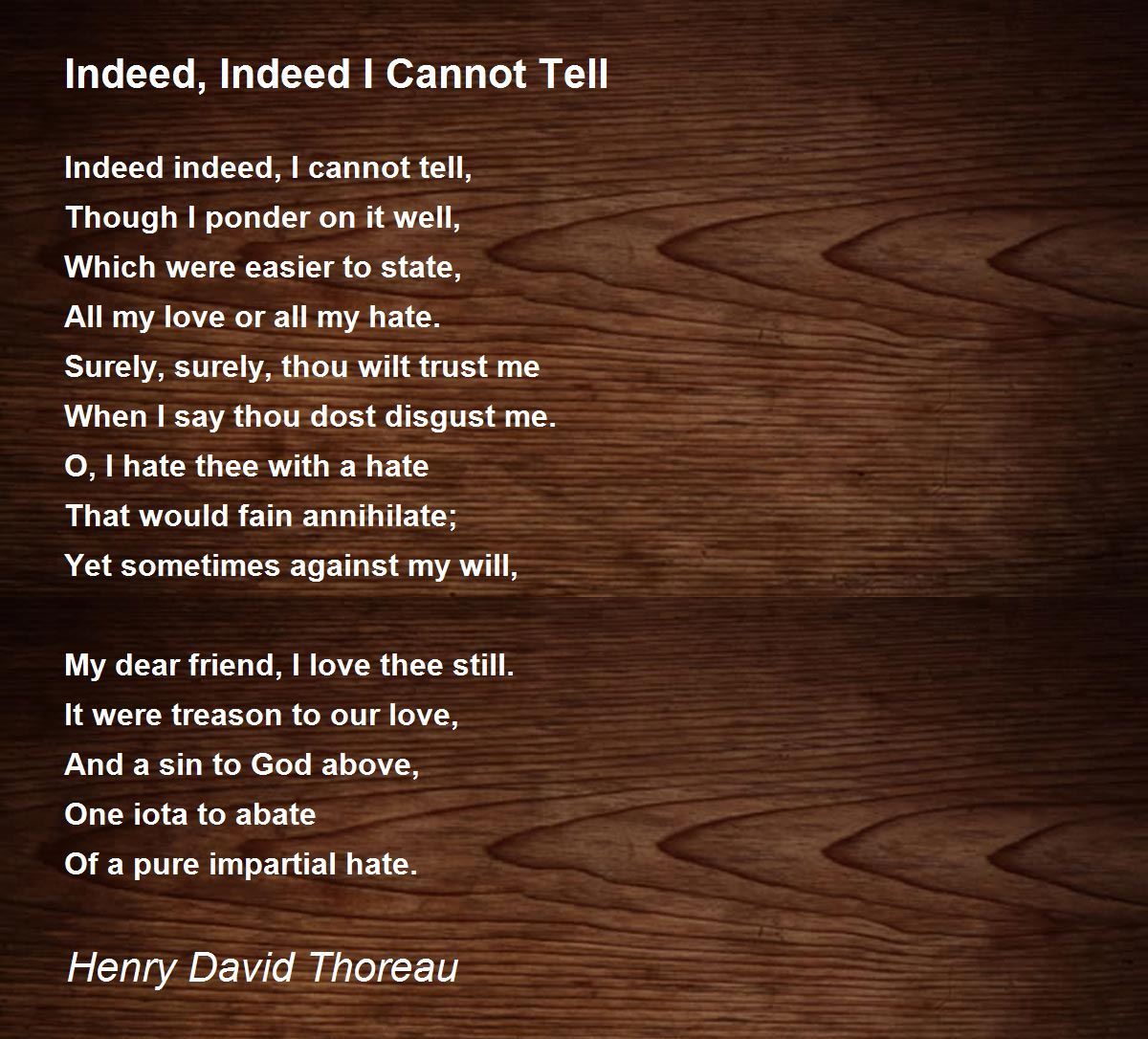 Hate Poems - Best Poems For Hate