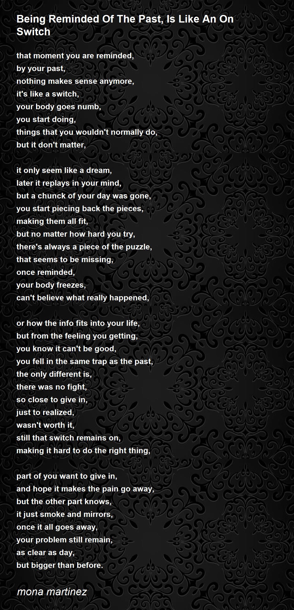 Being Reminded Of The Past Quotes