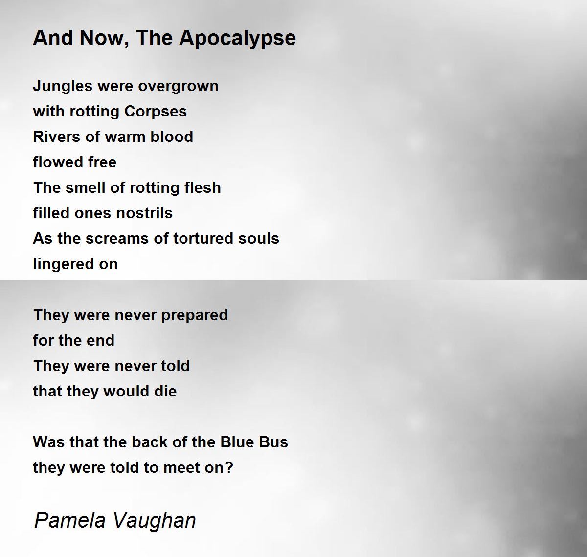 Famous Apocalyptic Poems – Poetry Amidst the Apocalypse: Exploring the ...