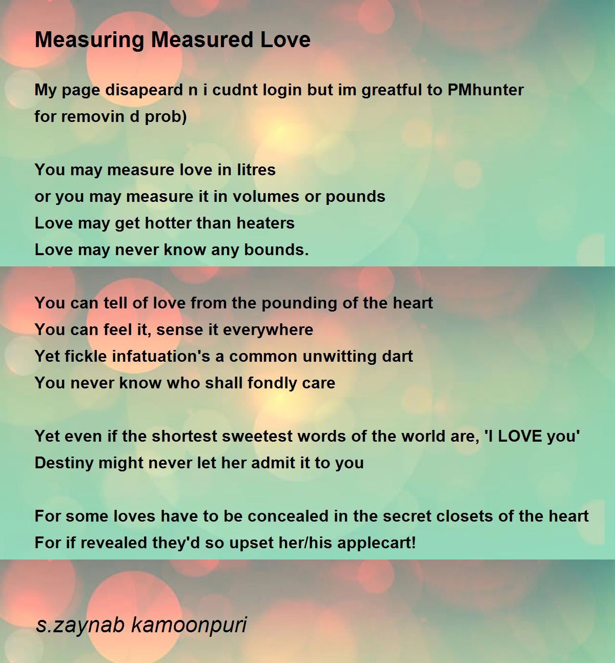 Measuring Love Quotes