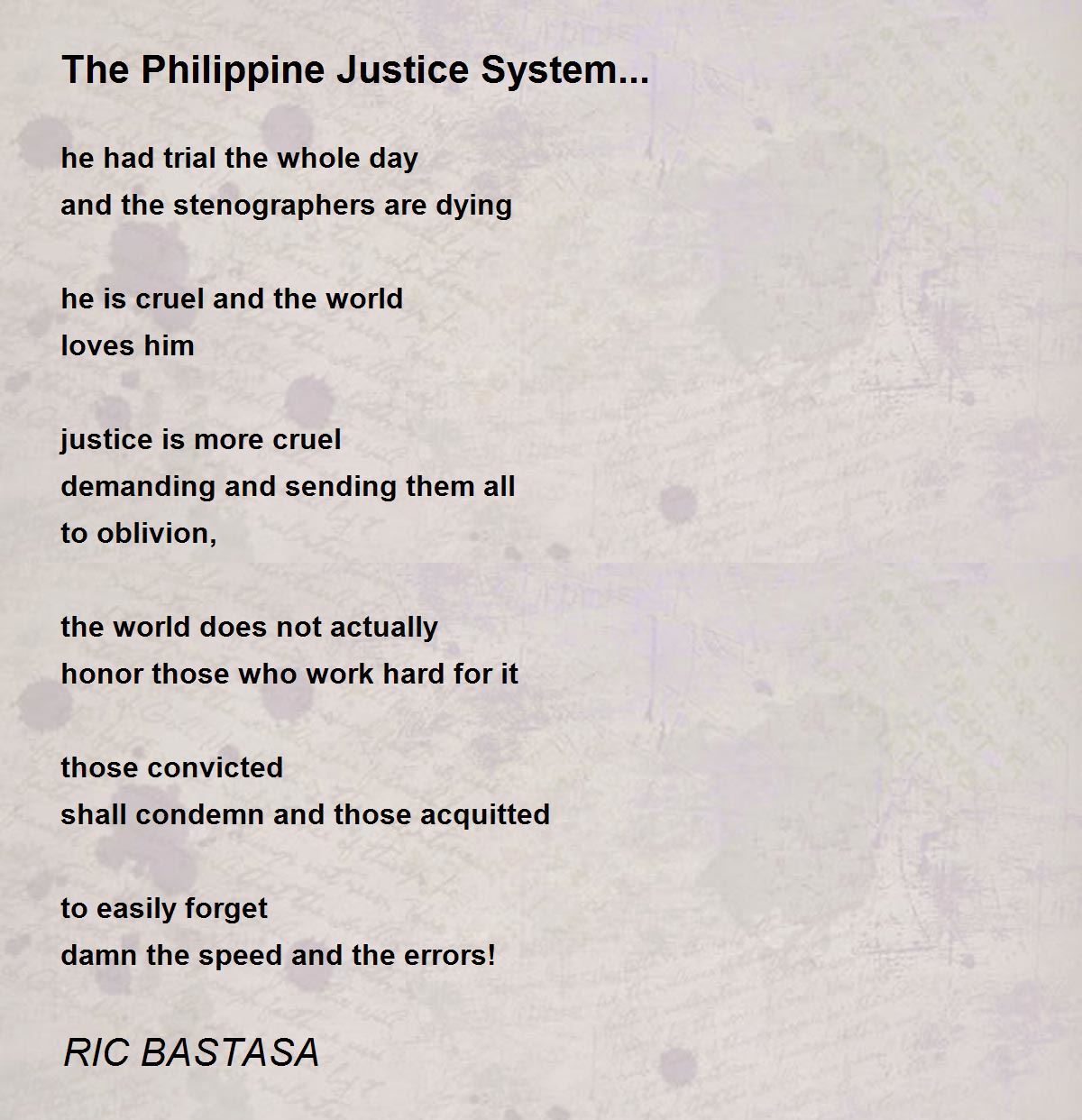 At The Justice Department Poem Meaning at Kyle Melvin blog