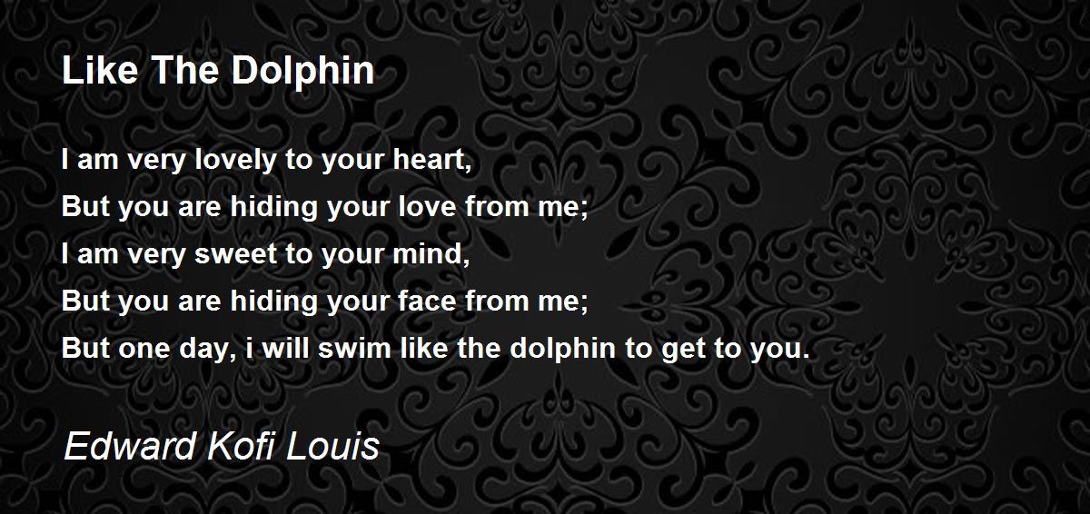 Dolphin Poems Quotes