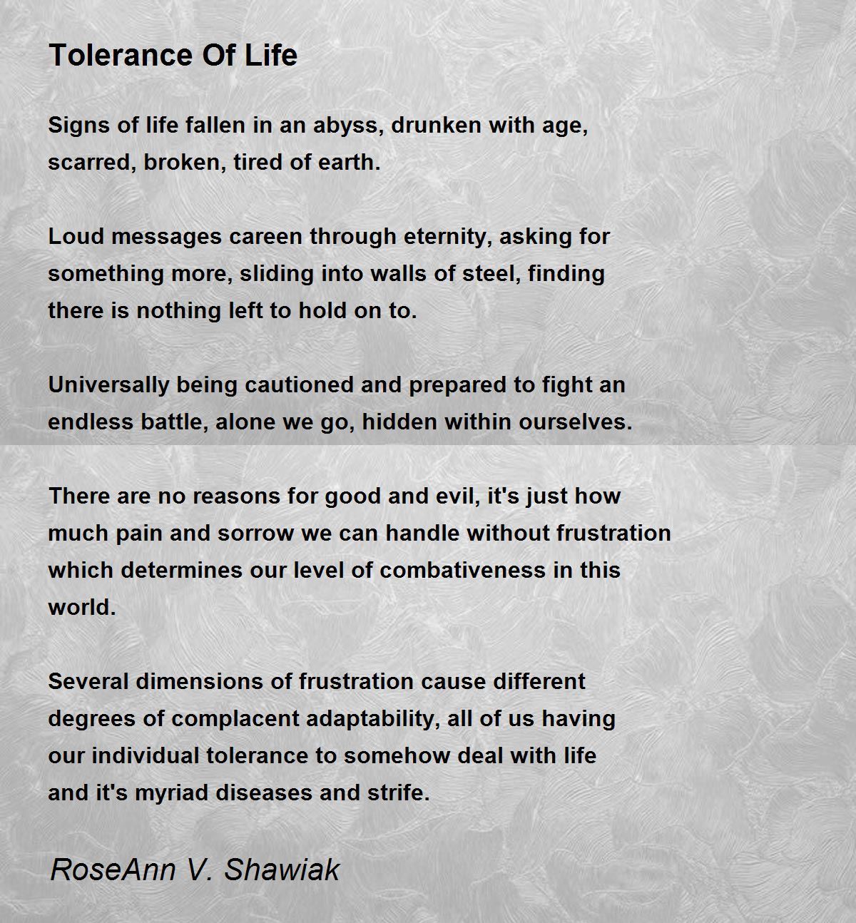 Prose Poems About Life