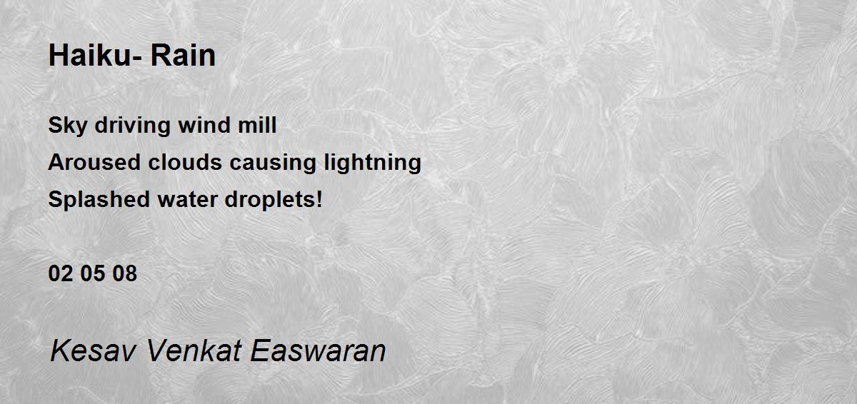 Haiku Poems About Lightning | Shelly Lighting