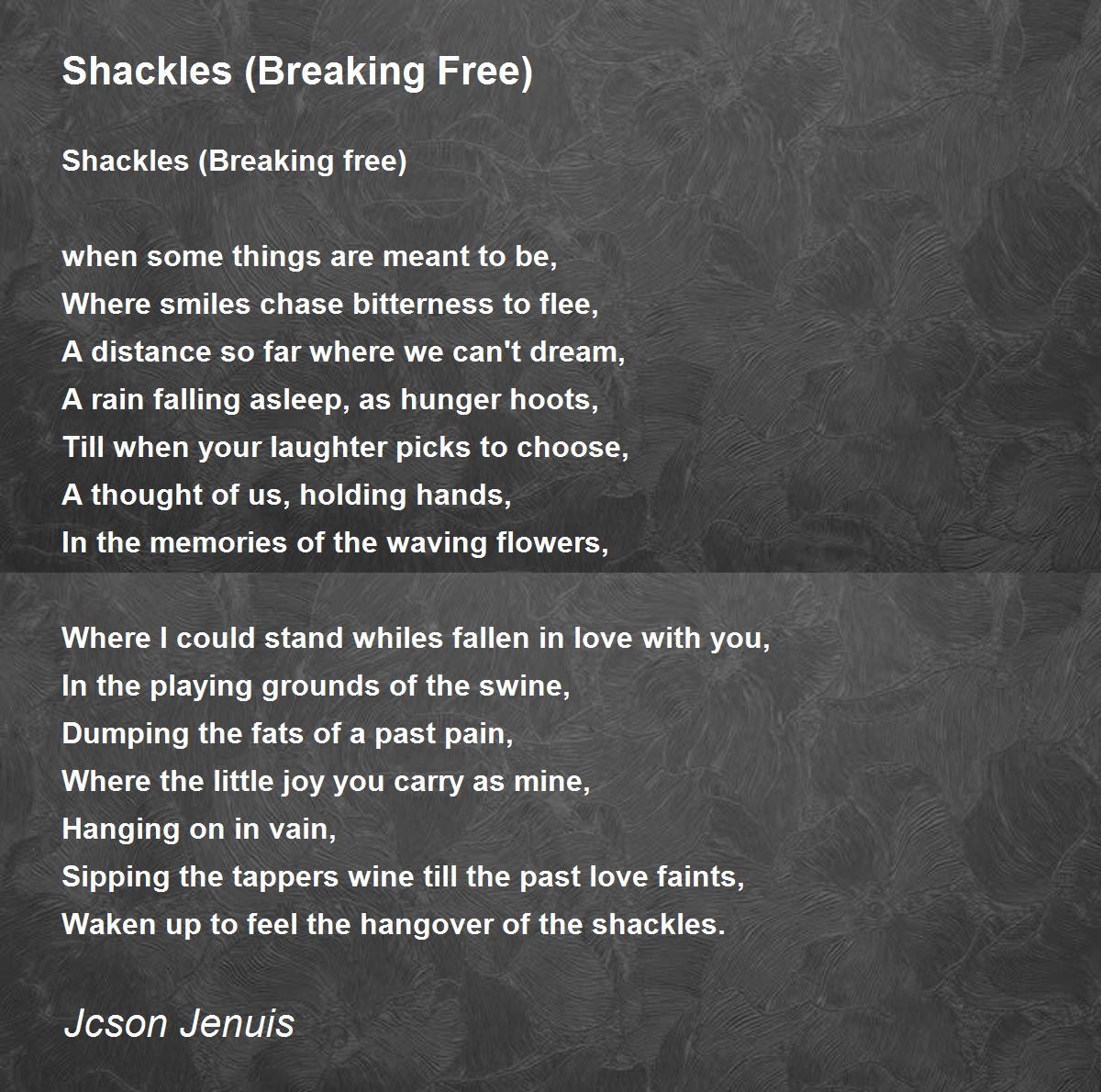 Breaking Shackles Quotes