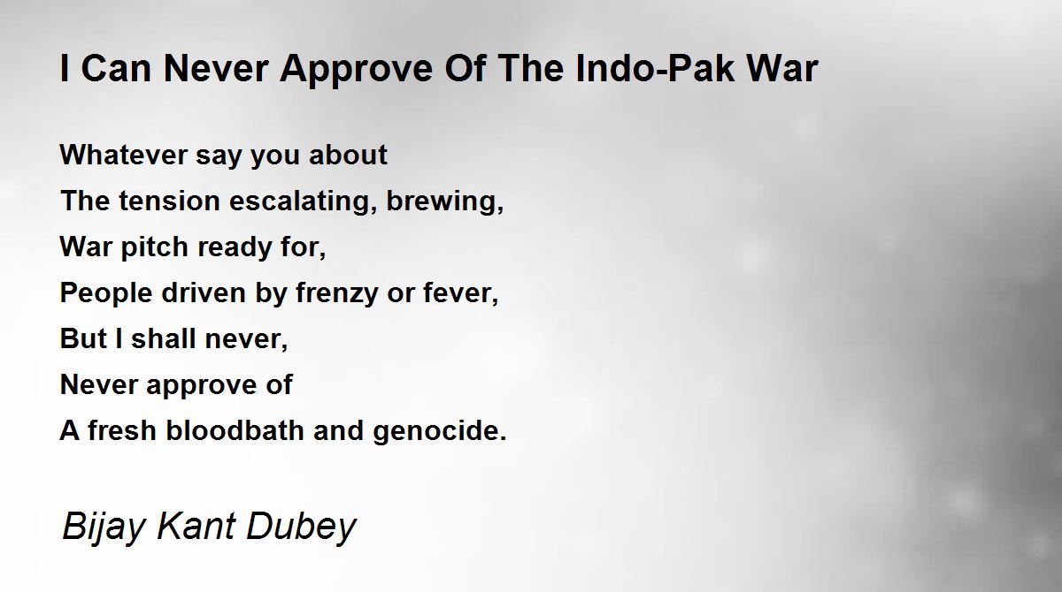 Indo Pak War Quotes