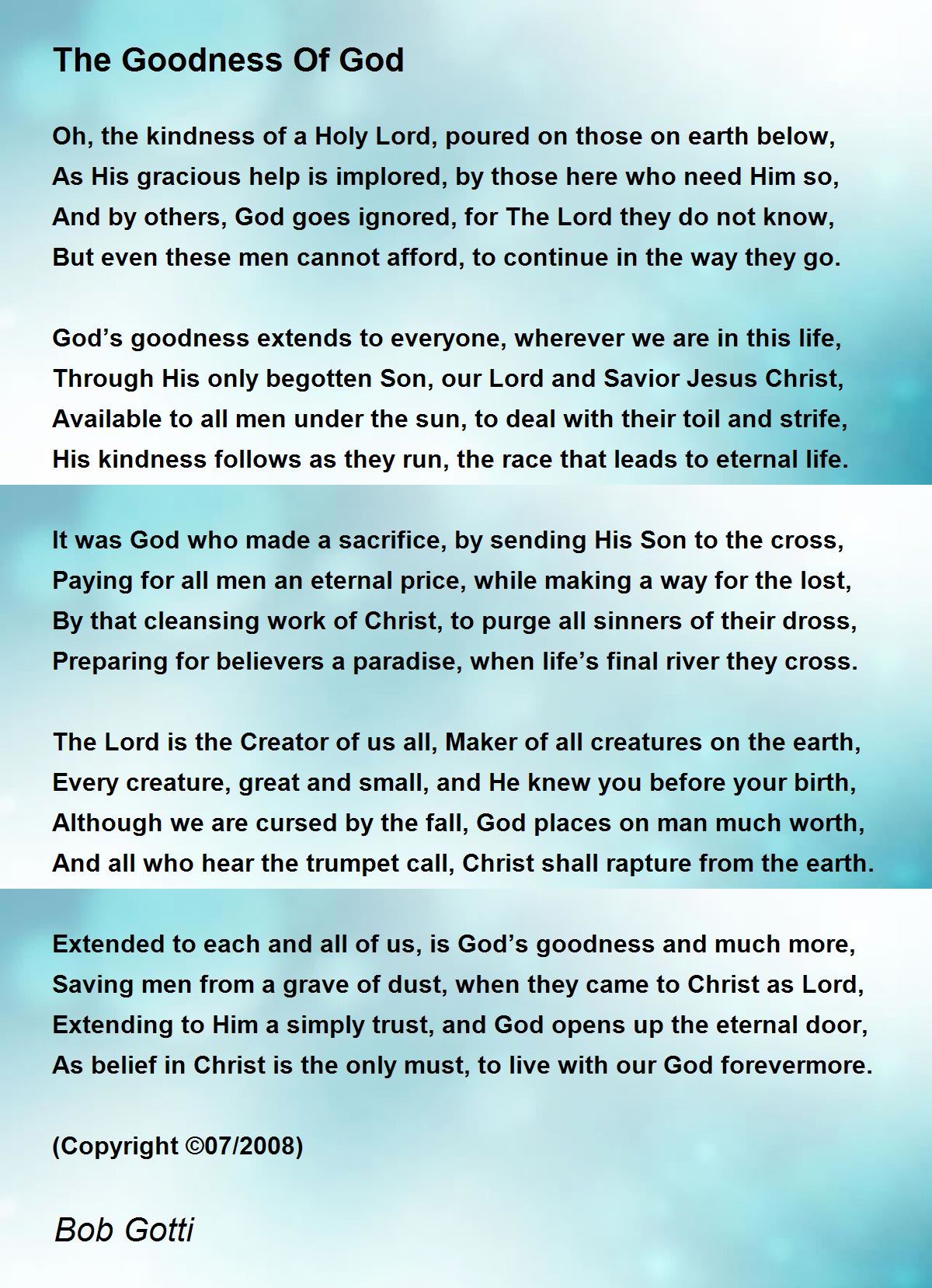 Goodness Of God Text Deutsch , Lyrics and Translation Goodness of God ...