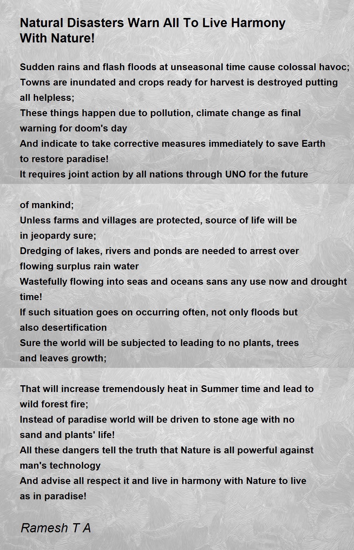 Unseasonal Rain Quotes