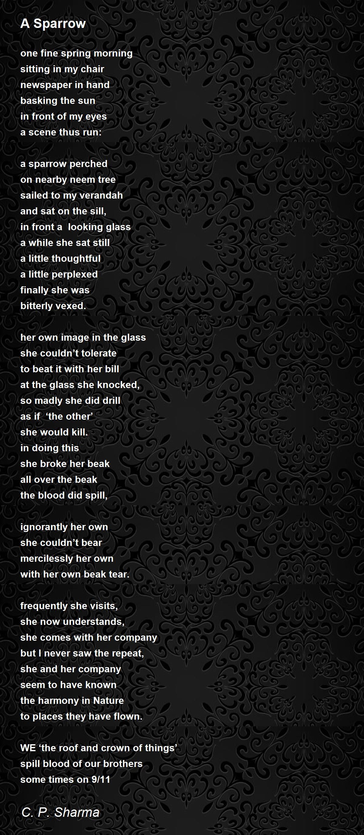 Song Of The Sparrow Quotes