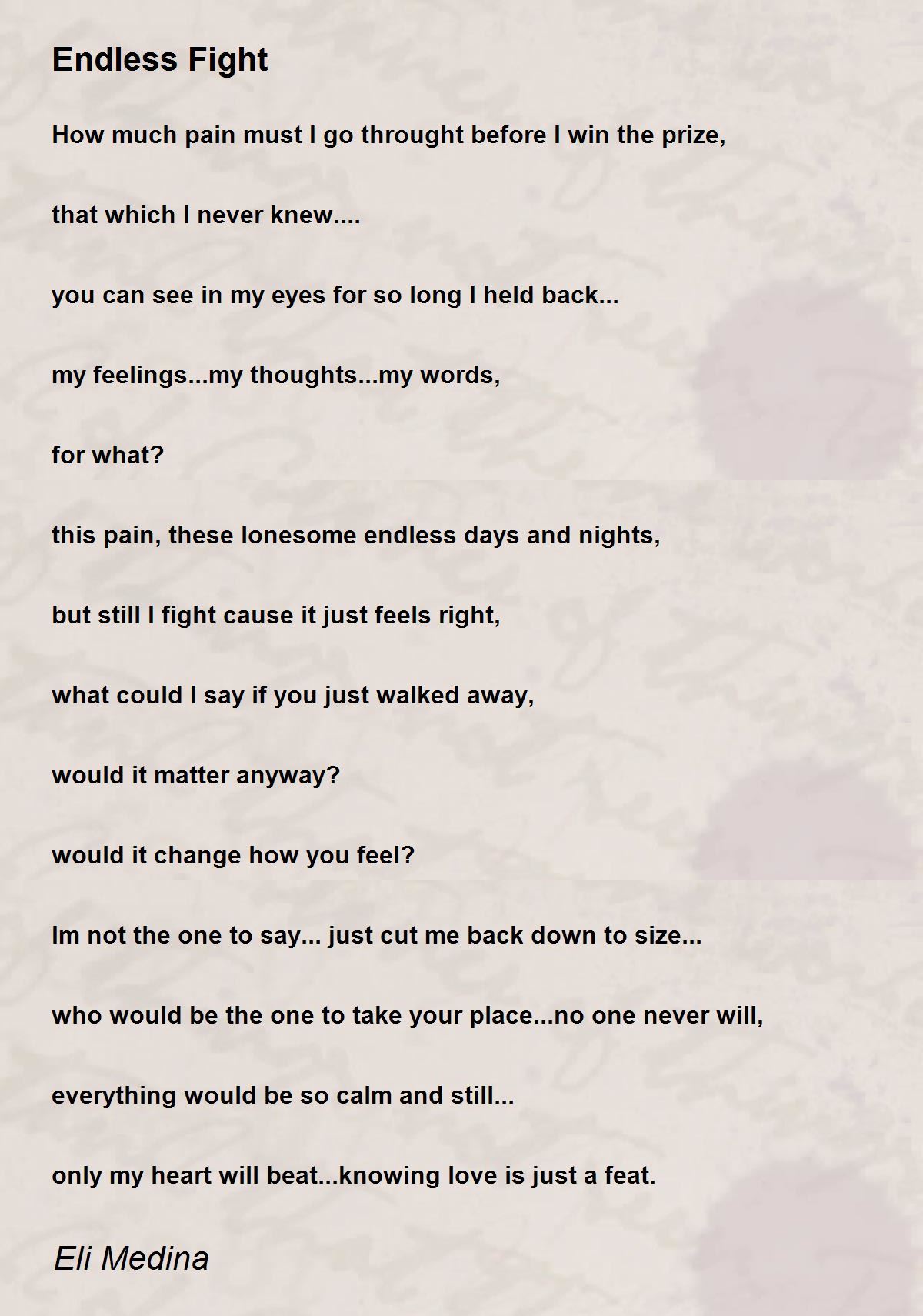Endless Fight Quotes
