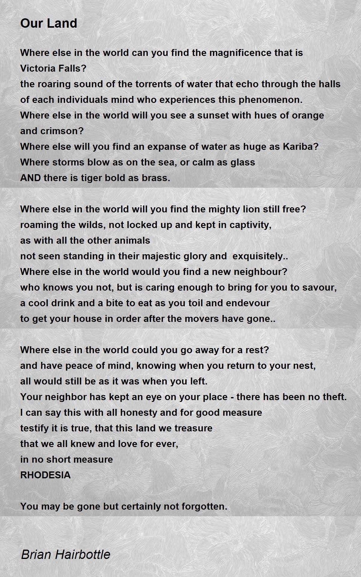 The Little Land Poem Explanation at Joseph Eason blog