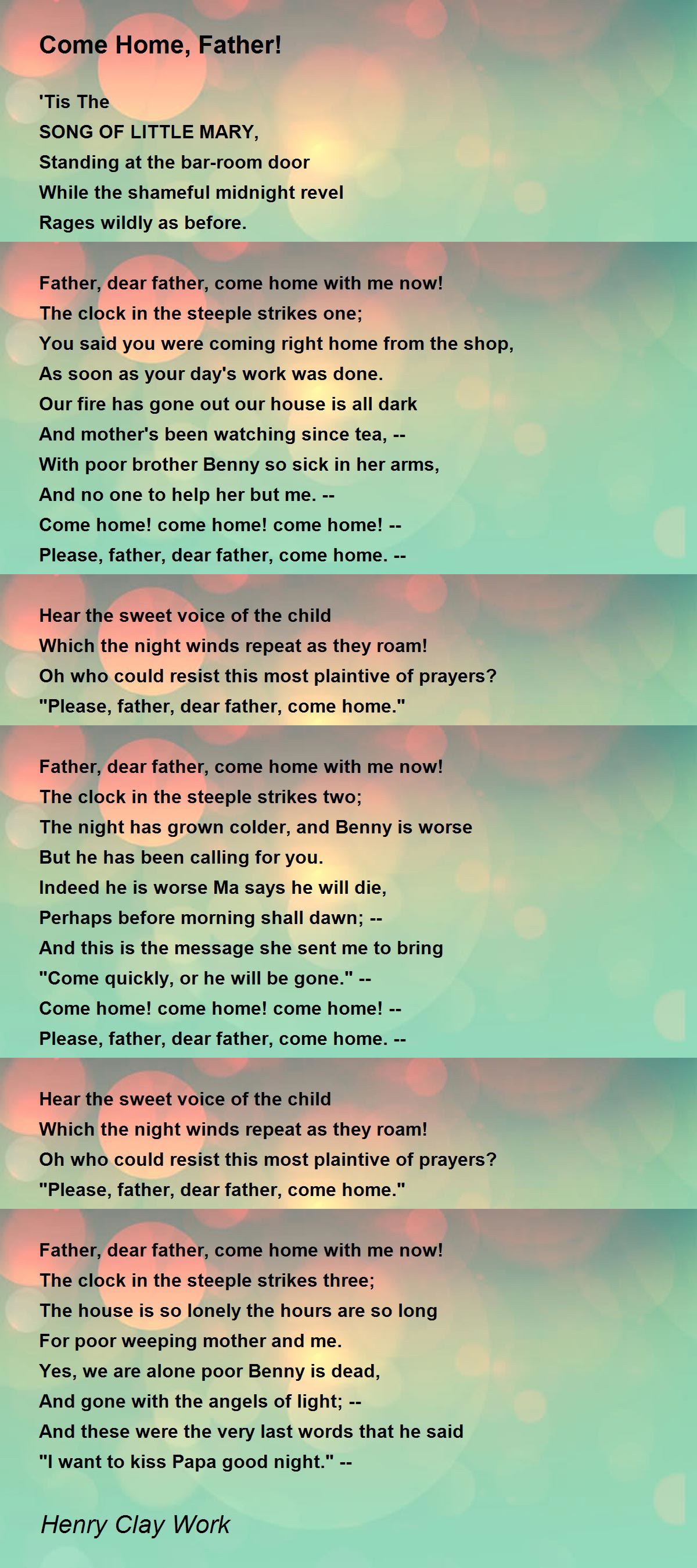 Hometown Poems Quotes