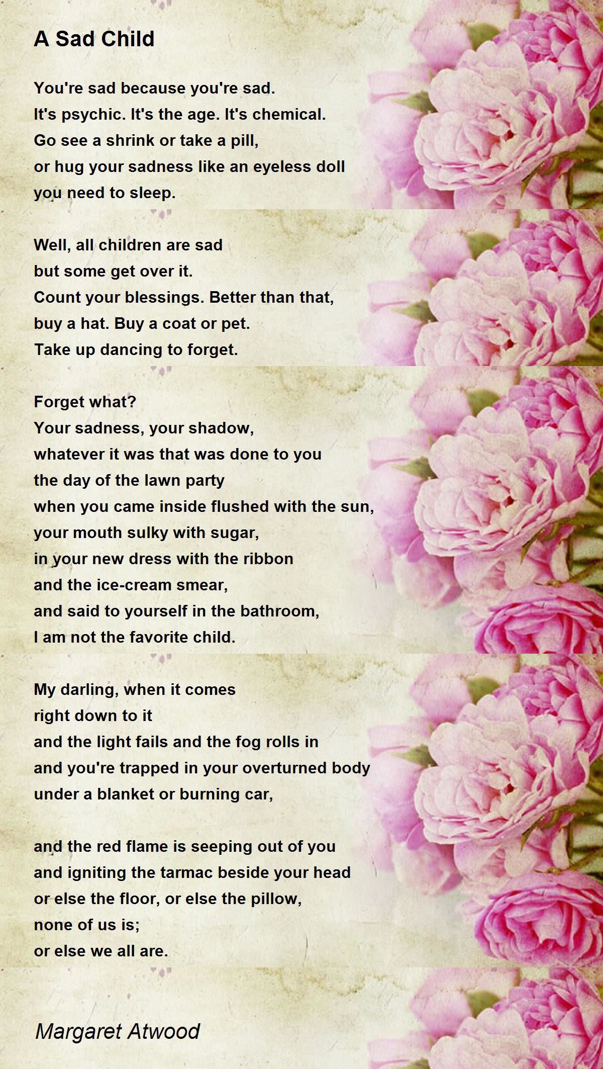Sad Poems Best Poems For Sad