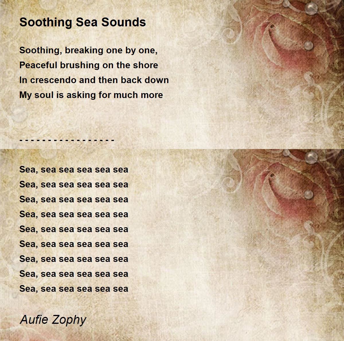 Soothing Poems - Poems For Soothing - Poem Hunter