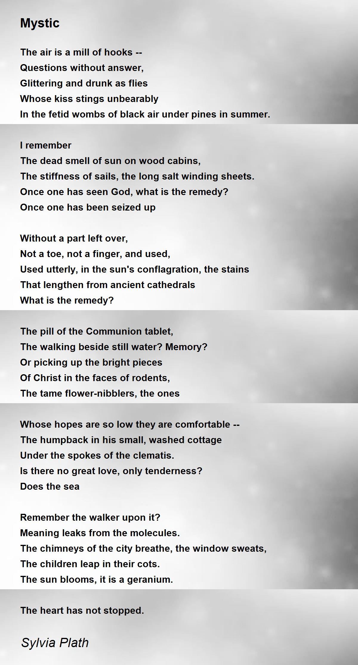 Mystical Poems Quotes