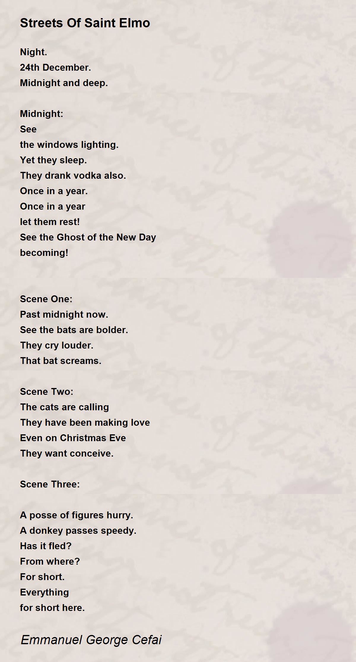 St Elmo Prayer at Samuel Massey blog