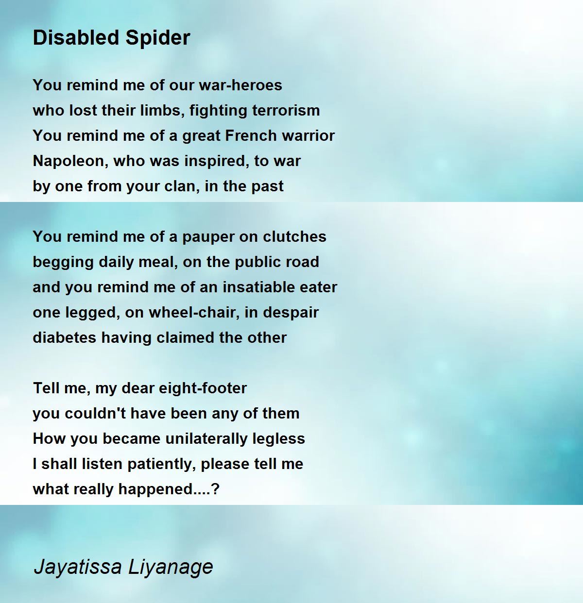 Poem Disabled | Sitedoct.org