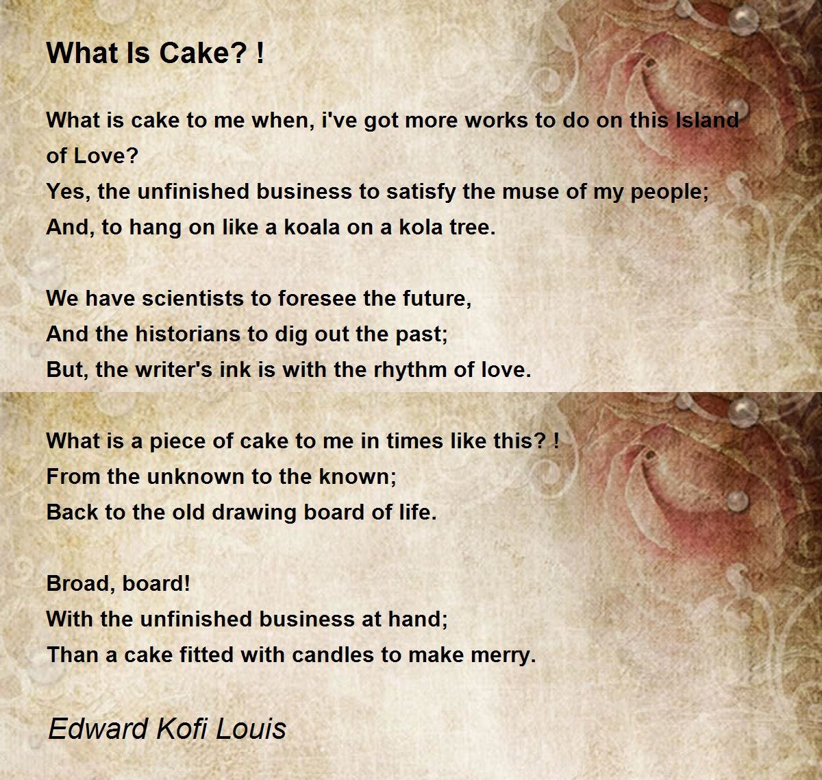About Cake On