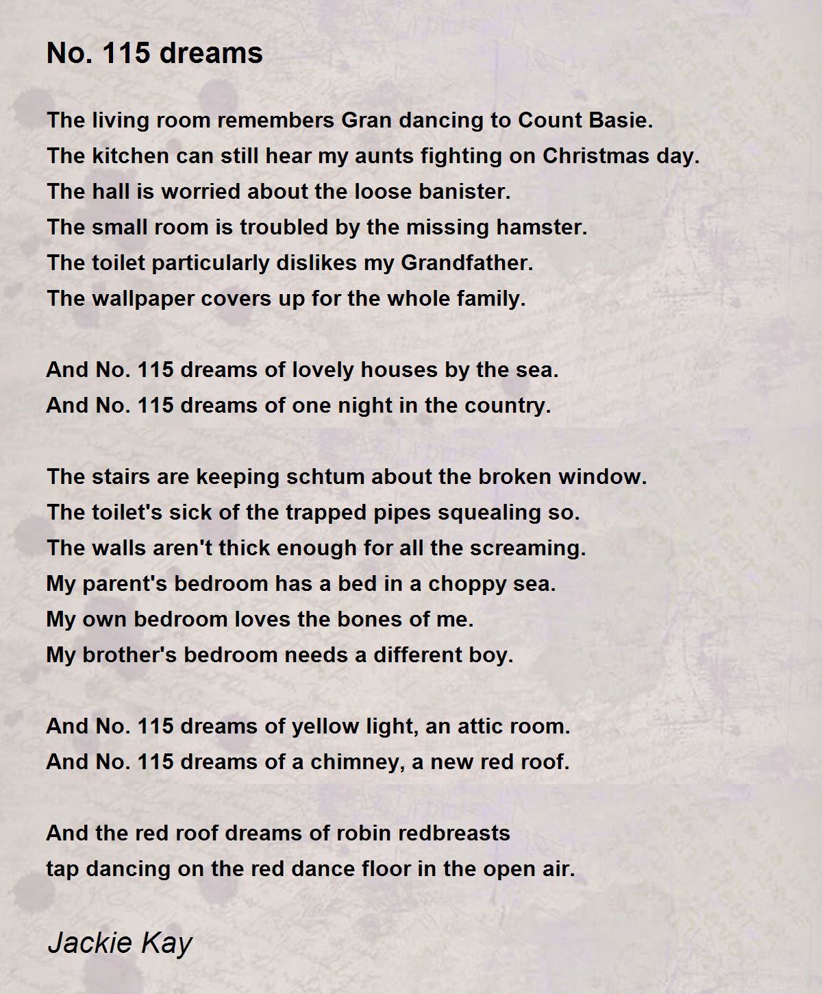 Jackie Kay Poem Quotes