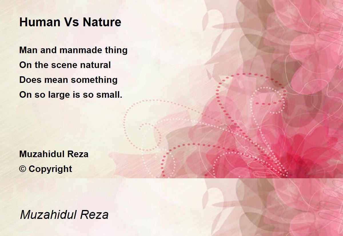 Nature Vs Manmade Quotes