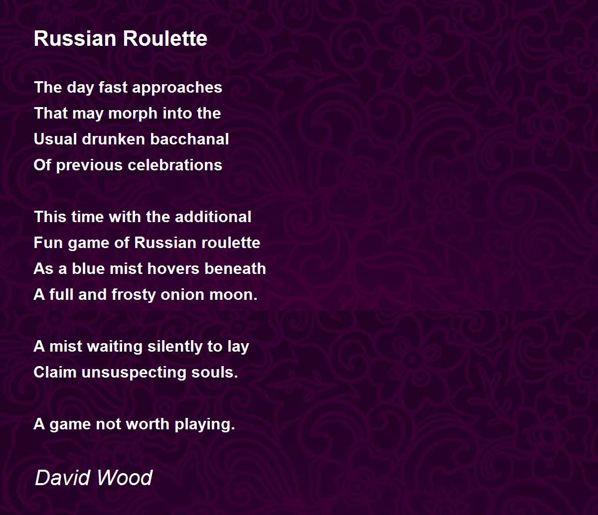 Russian Roulette Quotes