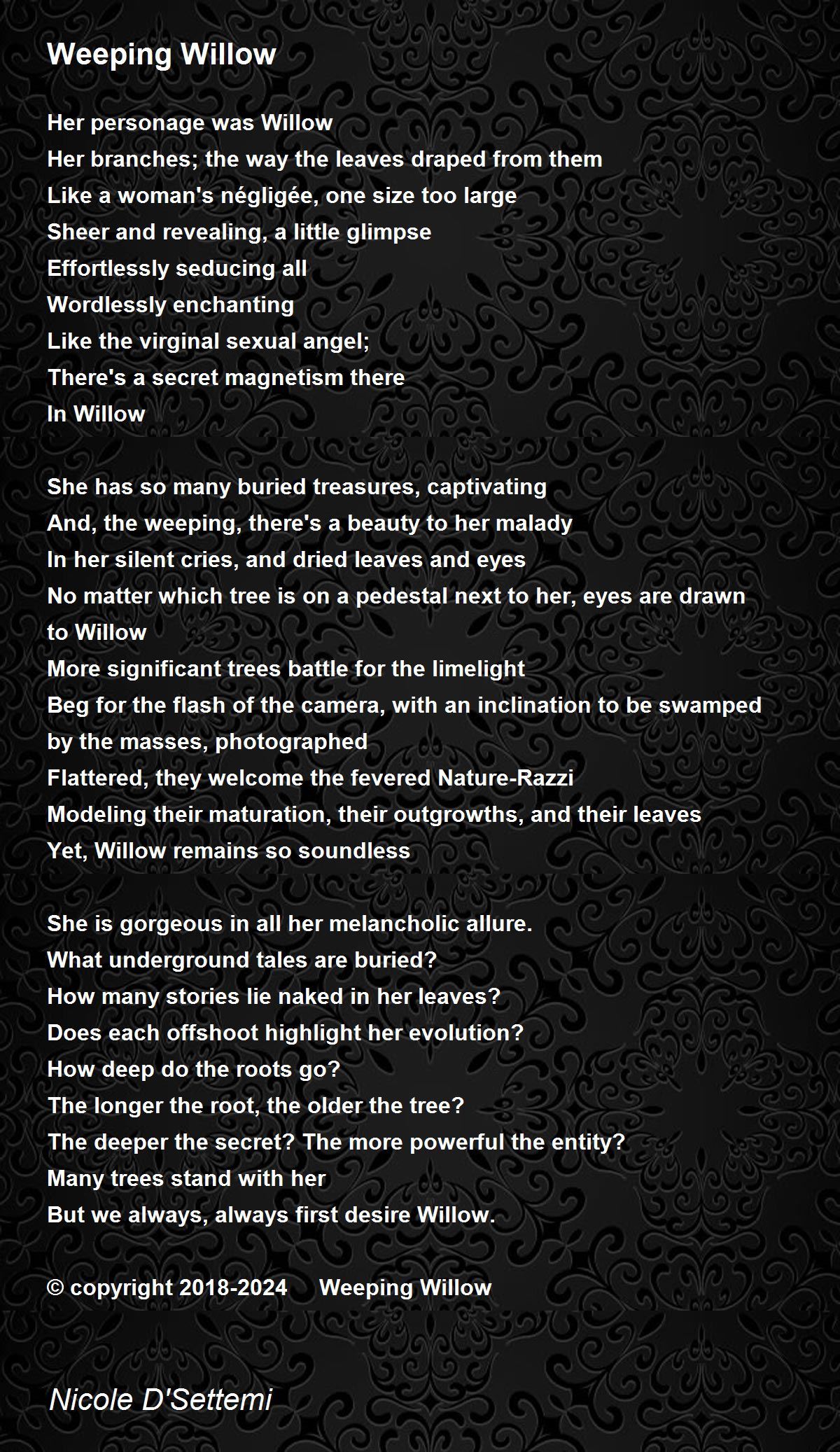 Weeping Willow Quotes