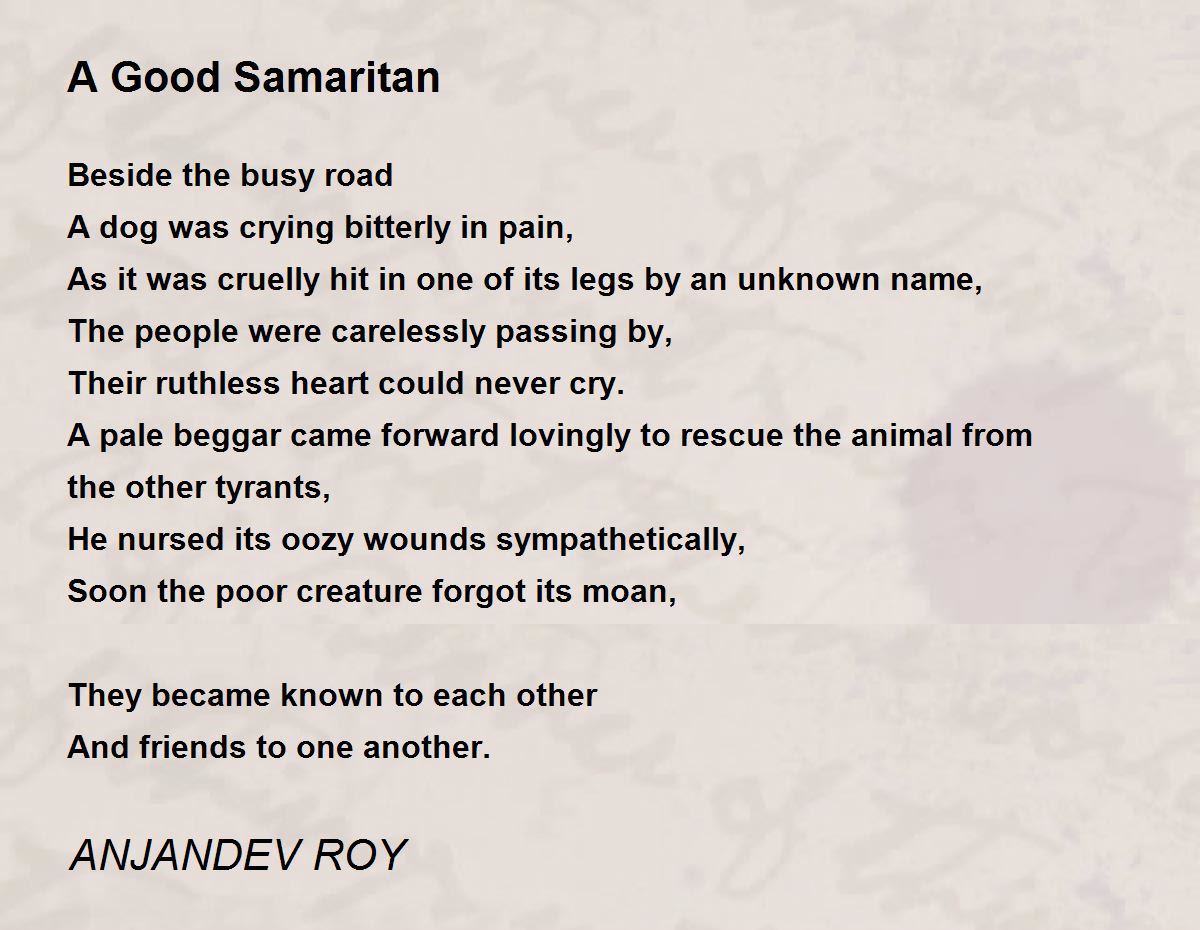 Good Samaritan Quotes