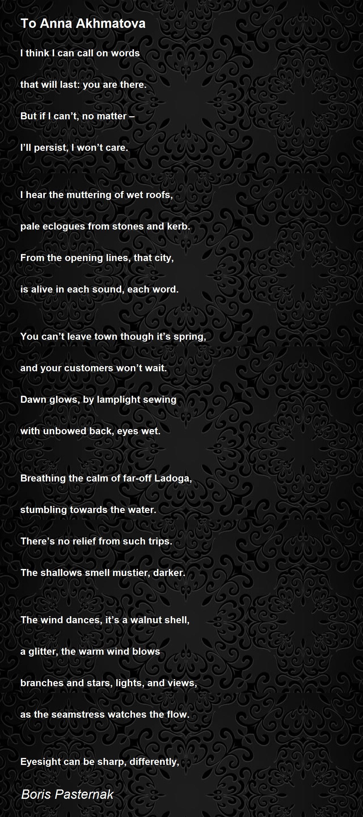 Akhmatova Requiem Quotes