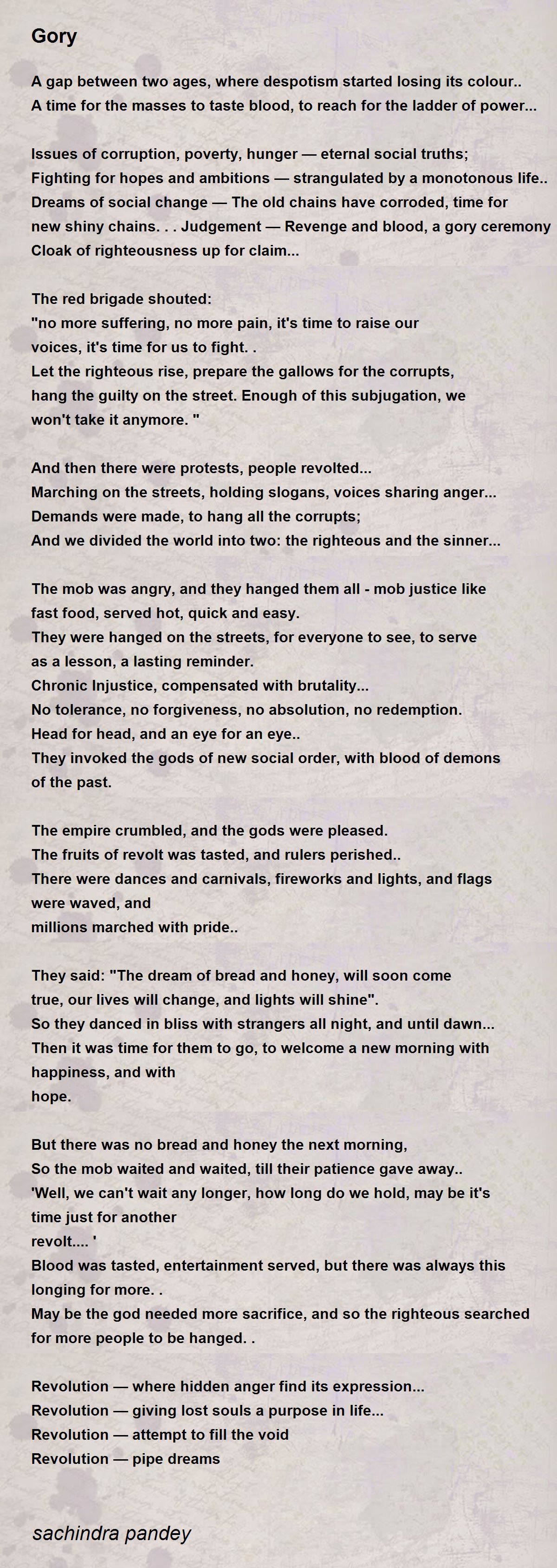 Gory - Gory Poem by sachindra pandey