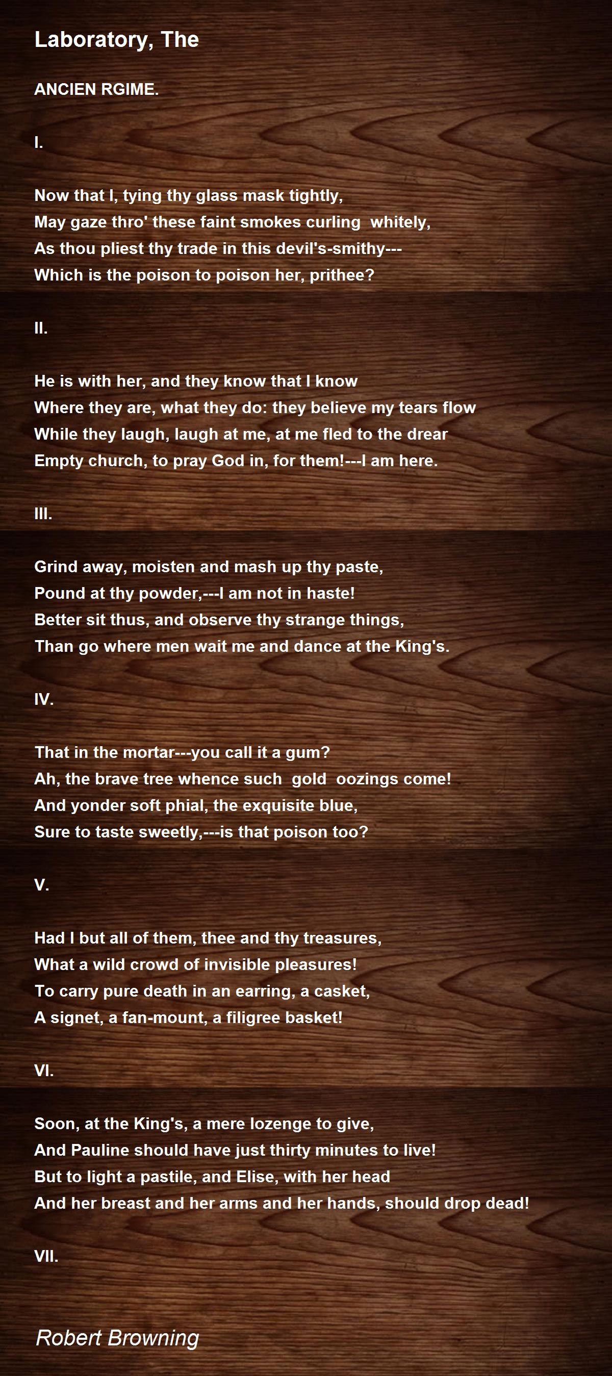 Lab Safety Poem at Hayley Pell blog