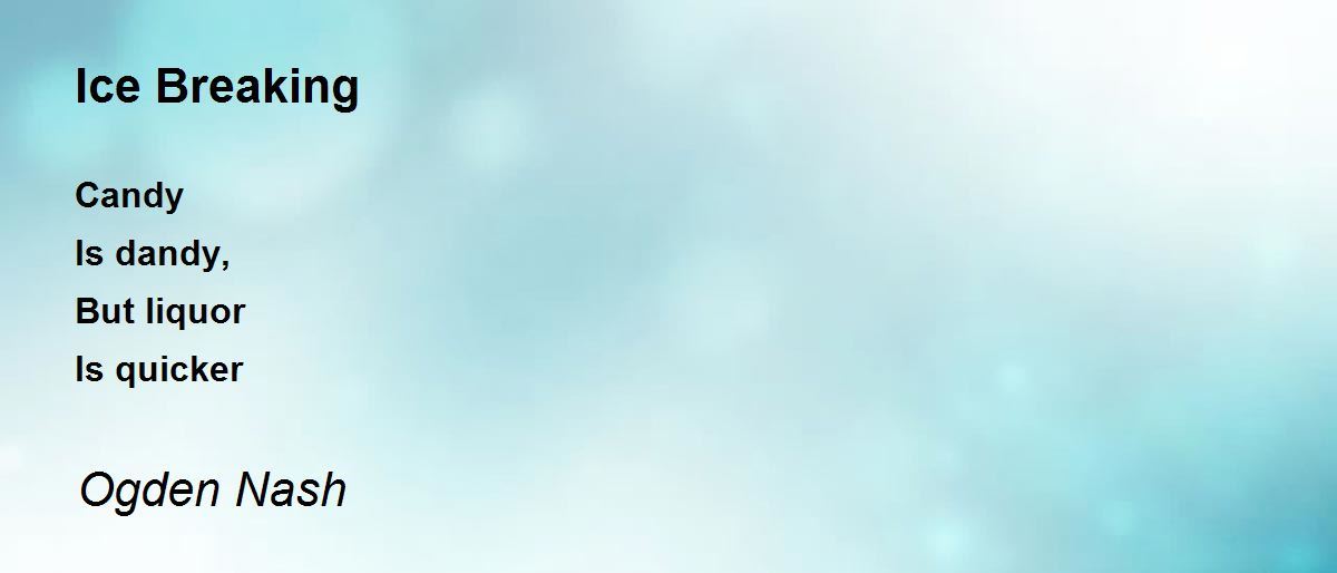 Breaking The Ice Quotes