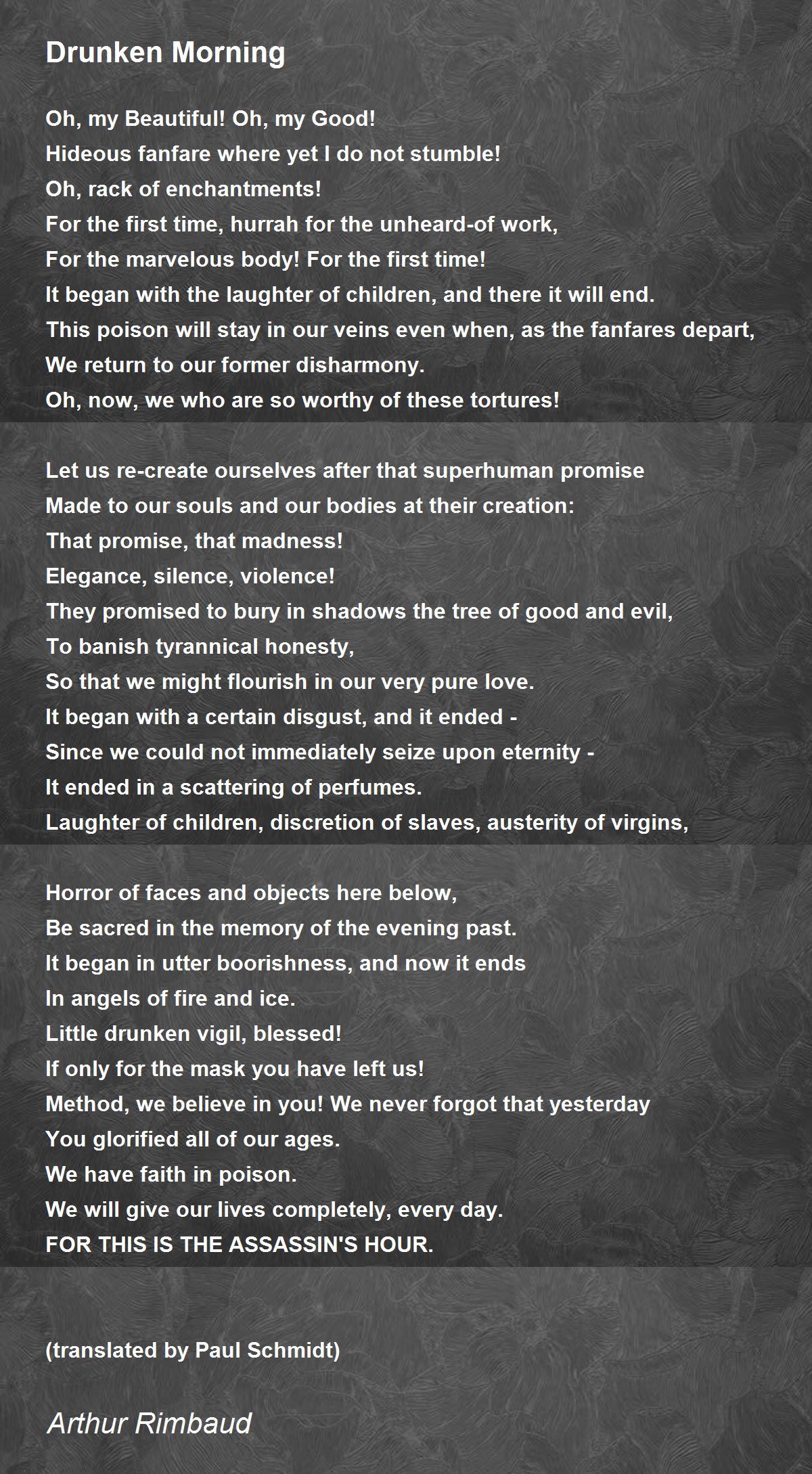 Eternity Poem By Arthur Rimbaud Poem Hunter