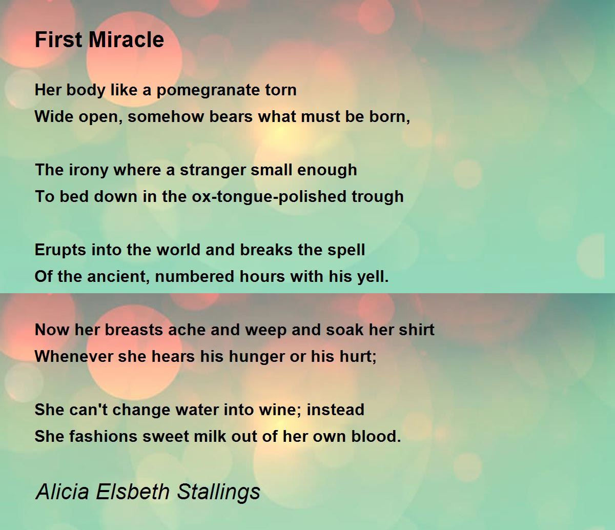 Miracle Of Morning Poem : 13 Fresh Poems about the Morning – ZMXD